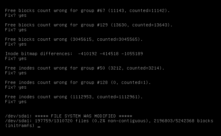 Run fsck manually 2 CyberBlogSpot